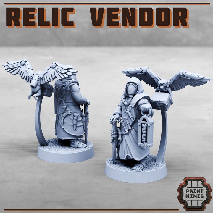 3D Printable Relic Vendor by Print Minis