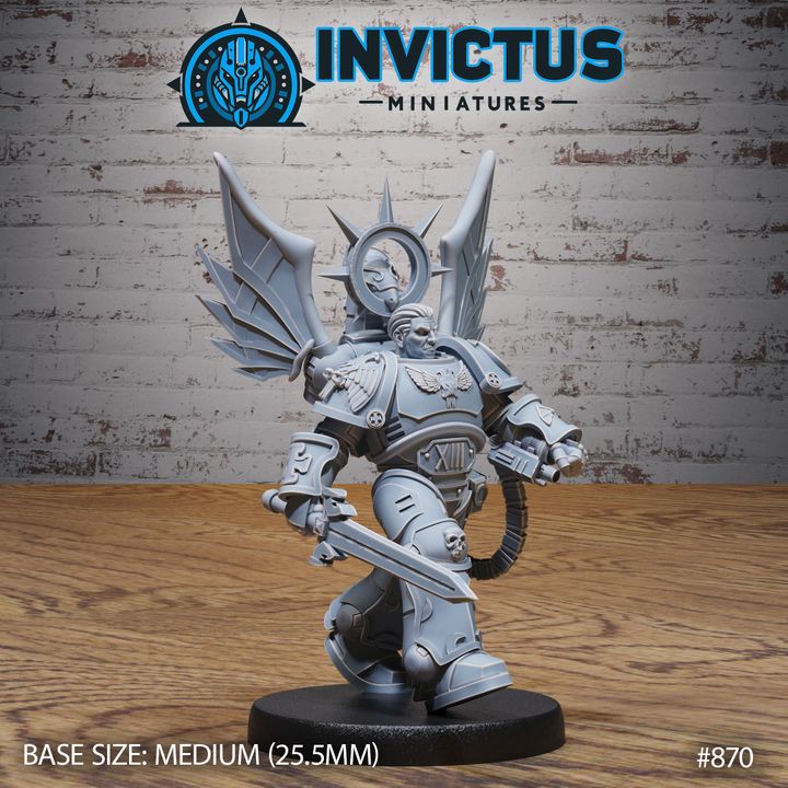 3D Printable Veteran Inquisitor / Holy Space Warrior / Galactic Soldier ...