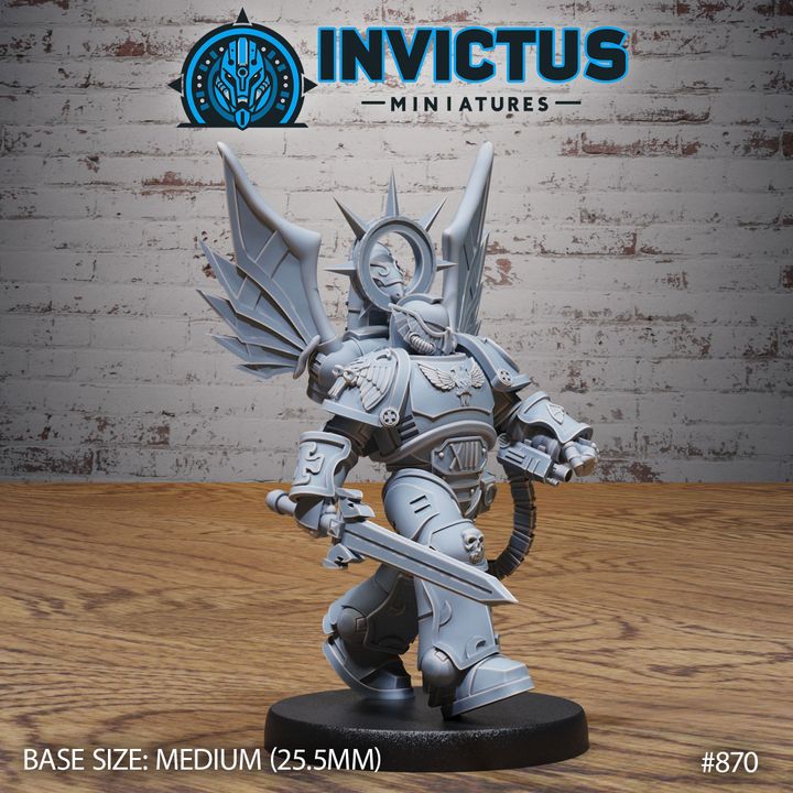 3D Printable Veteran Inquisitor / Holy Space Warrior / Galactic Soldier ...