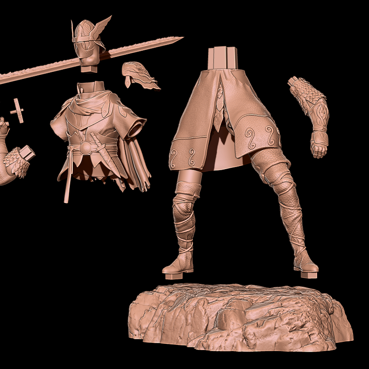 3D Printable WYLDER COLLECTOR FIGURE – ELDEN RING NIGHTREIGN FAN ART by ...