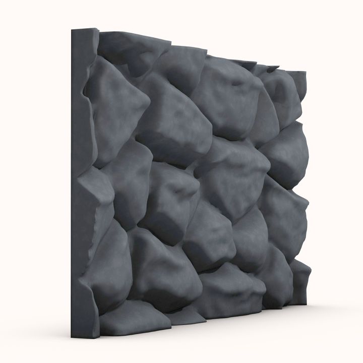 3D Printable Stone Wall 116 by 1xMerch