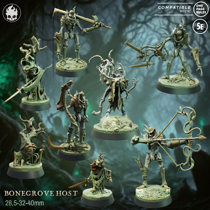 3D Printable Bonegrove Cult - Presupported by Fleshcraft Studio