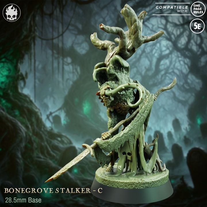 3D Printable Bonegrove Cult - Presupported by Fleshcraft Studio