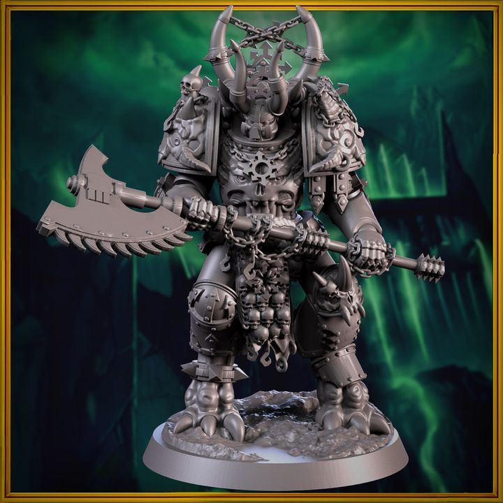 3D Printable Demon Brute by Sergeant Hammer