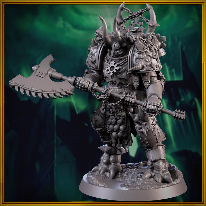 3D Printable Demon Brute by Sergeant Hammer