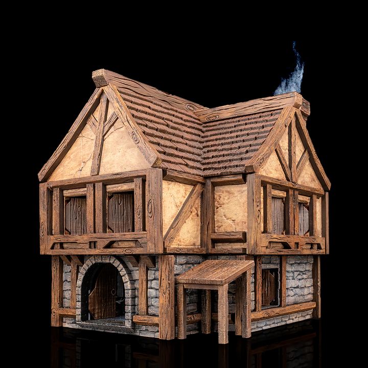 3D Printable The Gilded Flagon - Tavern by Stlflix