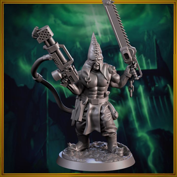 3D Printable Cultist by Sergeant Hammer