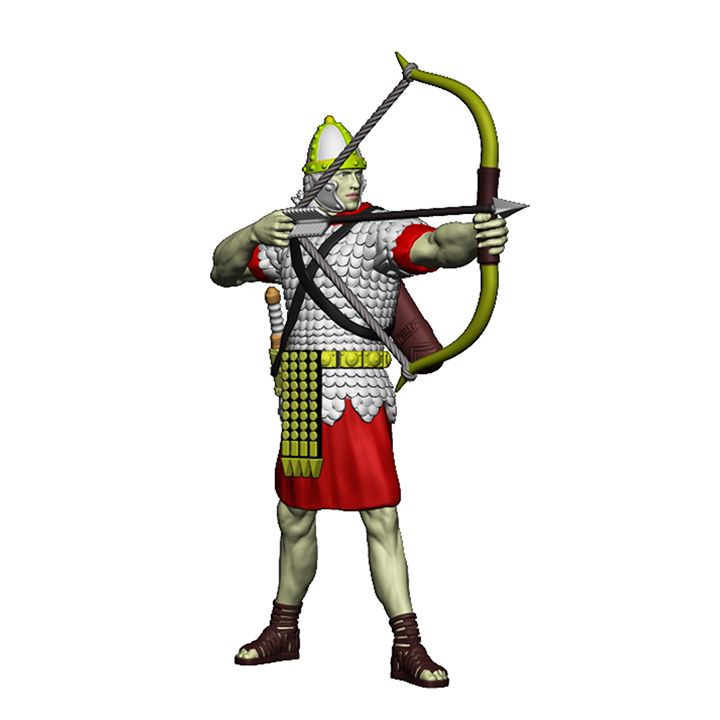 3D Printable Roman Archer 1 by ARTMARKEVYCH