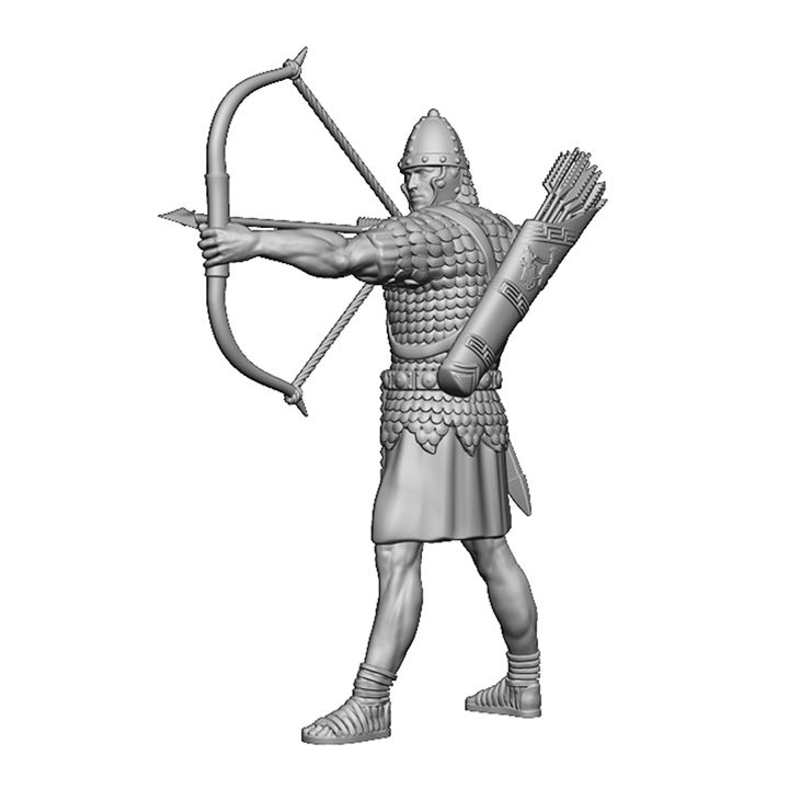 3D Printable Roman Archer 1 by ARTMARKEVYCH