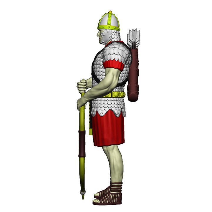 3D Printable Roman Archer 5 idol by ARTMARKEVYCH