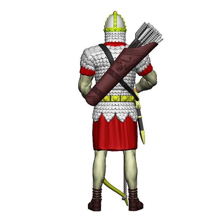 3D Printable Roman Archer 5 idol by ARTMARKEVYCH