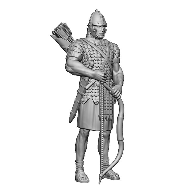 3D Printable Roman Archer 5 idol by ARTMARKEVYCH