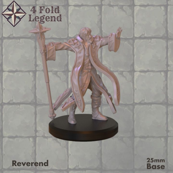 3D Printable Reverend by Vesper Project