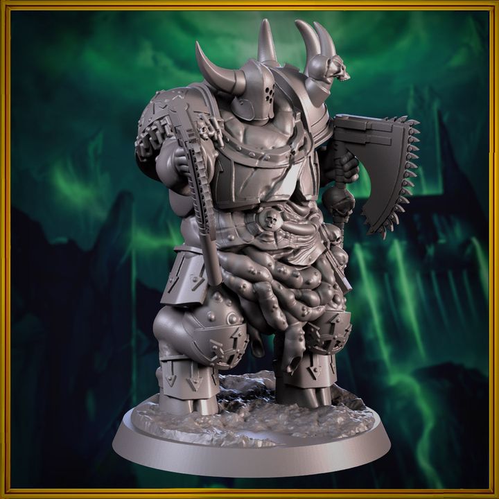 3D Printable Fat Demon Prince by Sergeant Hammer