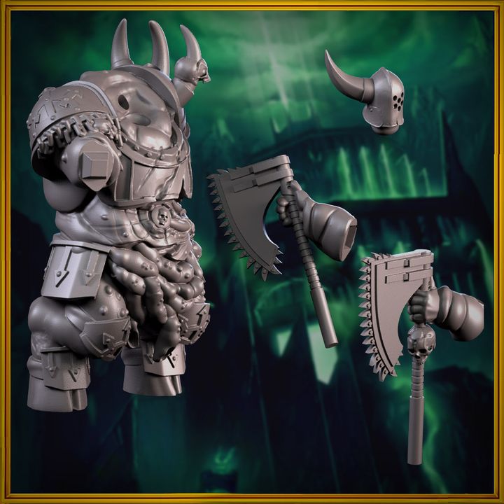 3D Printable Fat Demon Prince by Sergeant Hammer