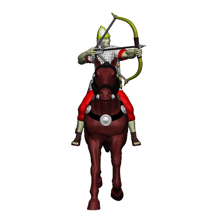 3D Printable Roman cavalry Archer 1 by ARTMARKEVYCH