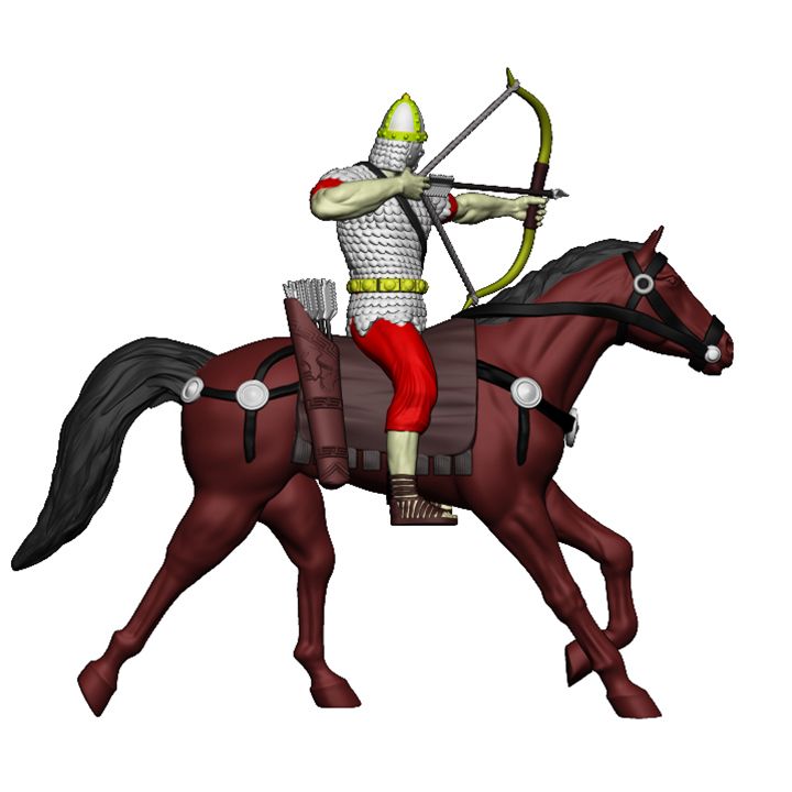 3D Printable Roman cavalry Archer 1 by ARTMARKEVYCH