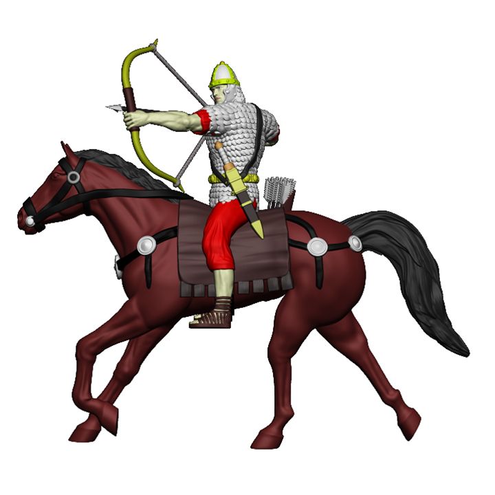 3D Printable Roman cavalry Archer 1 by ARTMARKEVYCH