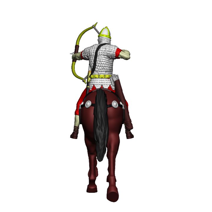 3D Printable Roman cavalry Archer 1 by ARTMARKEVYCH