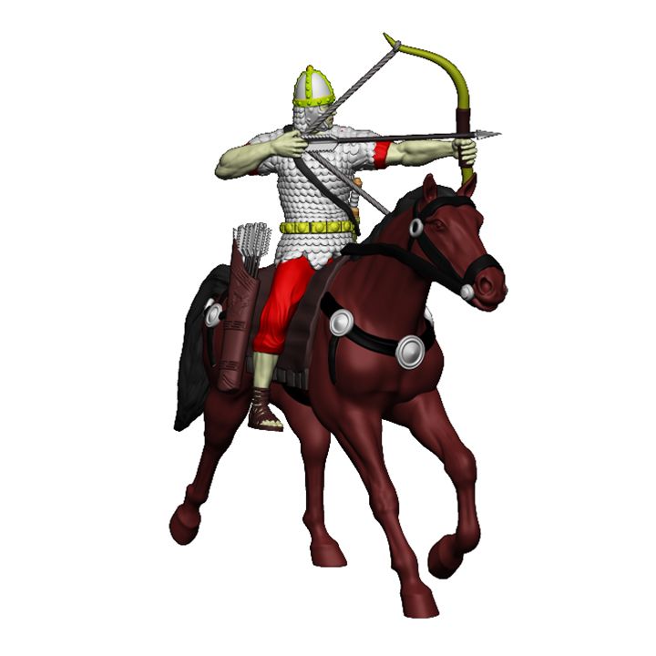 3D Printable Roman cavalry Archer 1 by ARTMARKEVYCH