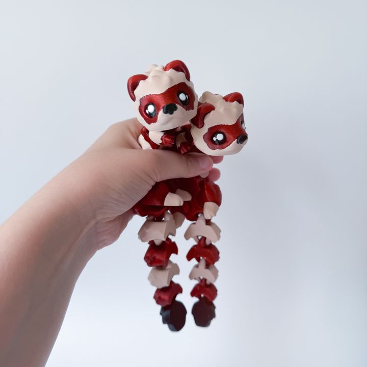 3D Printable Ferret Flexi by Layersingreen
