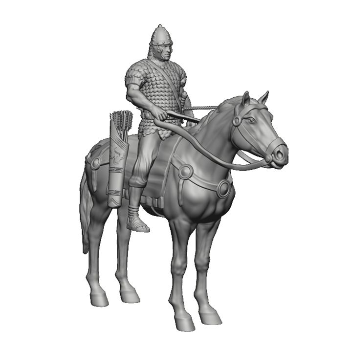3D Printable Roman cavalry Archer 2 by ARTMARKEVYCH