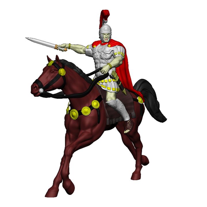 3D Printable Roman cavalry Legat by ARTMARKEVYCH