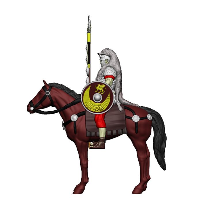 3D Printable Roman cavalry signifer idol by ARTMARKEVYCH