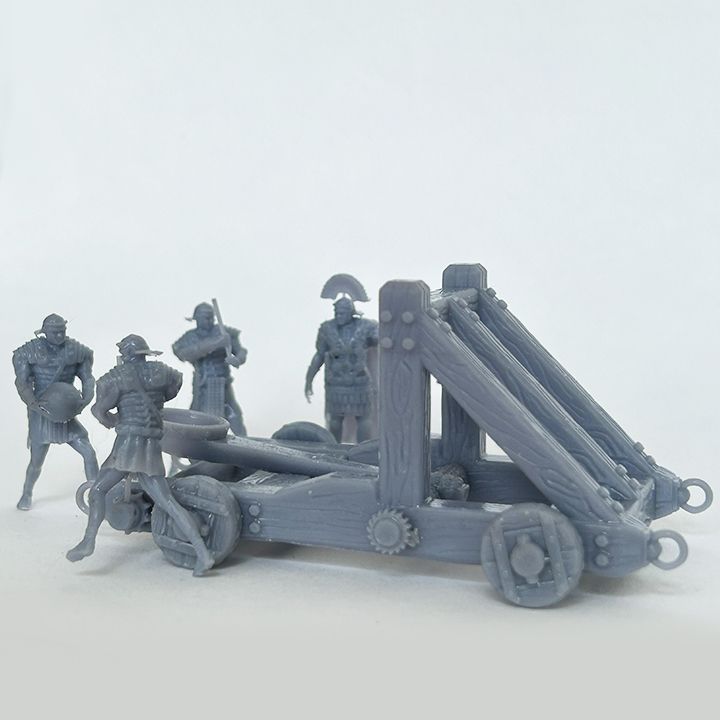 3D Printable Roman Catapult by ARTMARKEVYCH