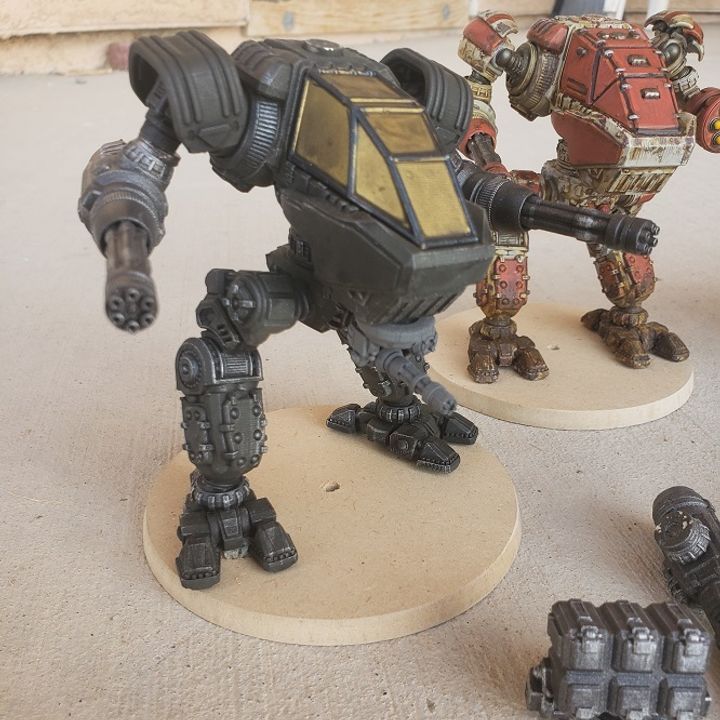 3D Printable 28mm (1/56th Scale) Colonial Viper Suit (Variable Payload ...