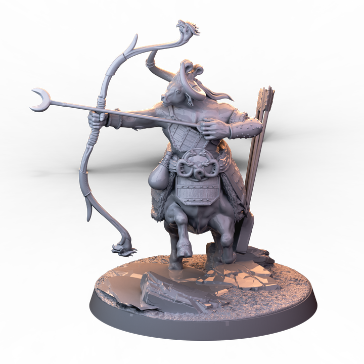 3D Printable Bucentaur Deadeye - Dragonbond by Draco Studios