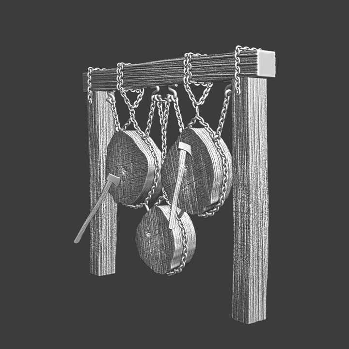 3D Printable Axe Throwing Practice - Model terrain by Northern Crusades ...