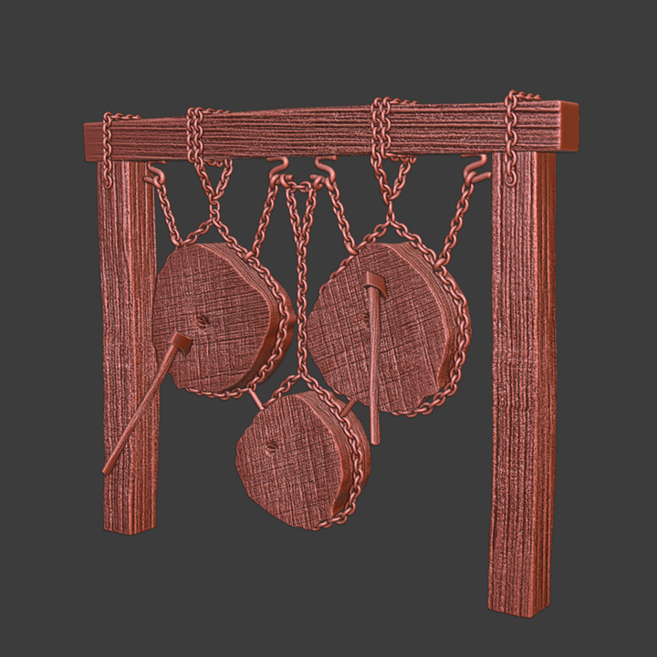 3D Printable Axe Throwing Practice - Model terrain by Northern Crusades ...