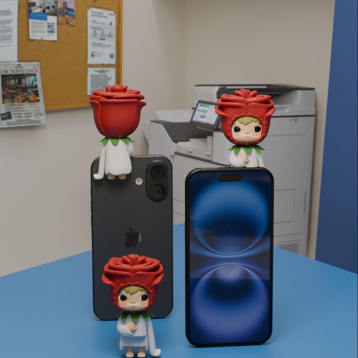 3D Printable Hirono Hipper monitor figure by Studio Tridimen