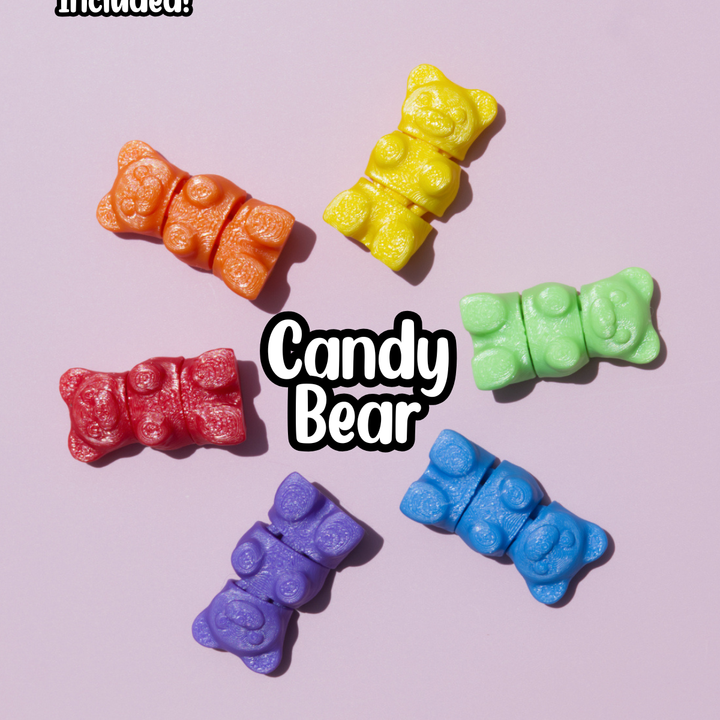 3D Printable Candy Bear by Cinderwing3D