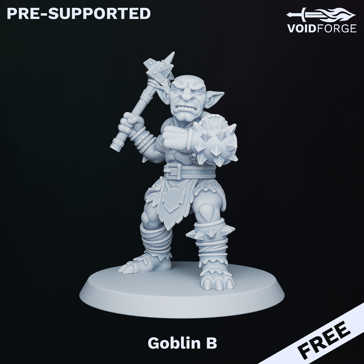 3D Printable Goblin B by Voidforge