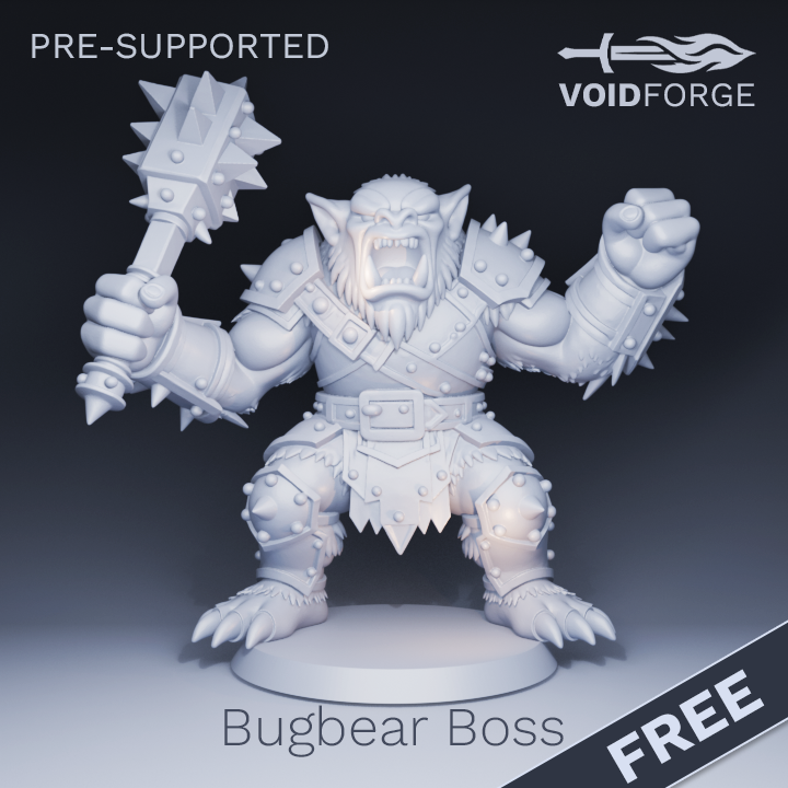 3D Printable Bugbear Boss by Voidforge