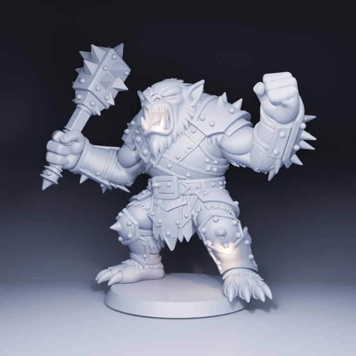3D Printable Bugbear Boss by Voidforge