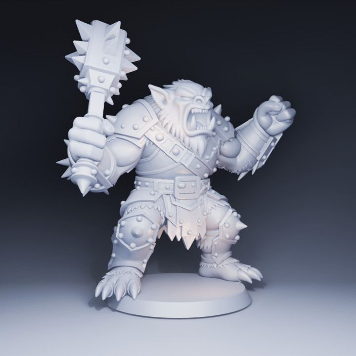 3D Printable Bugbear Boss by Voidforge