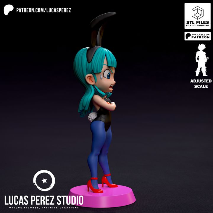 3D Printable BUNNY BULMA by Lucas Perez