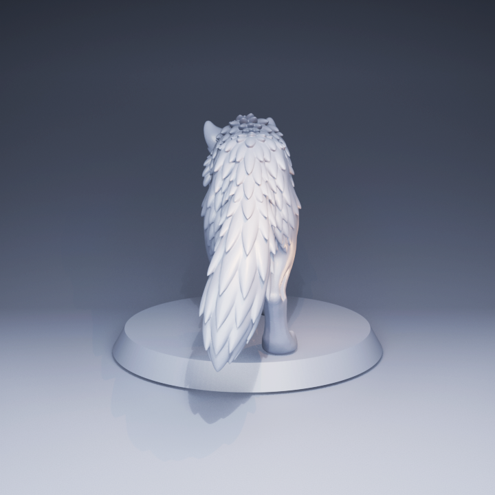 3D Printable Wolf by Voidforge