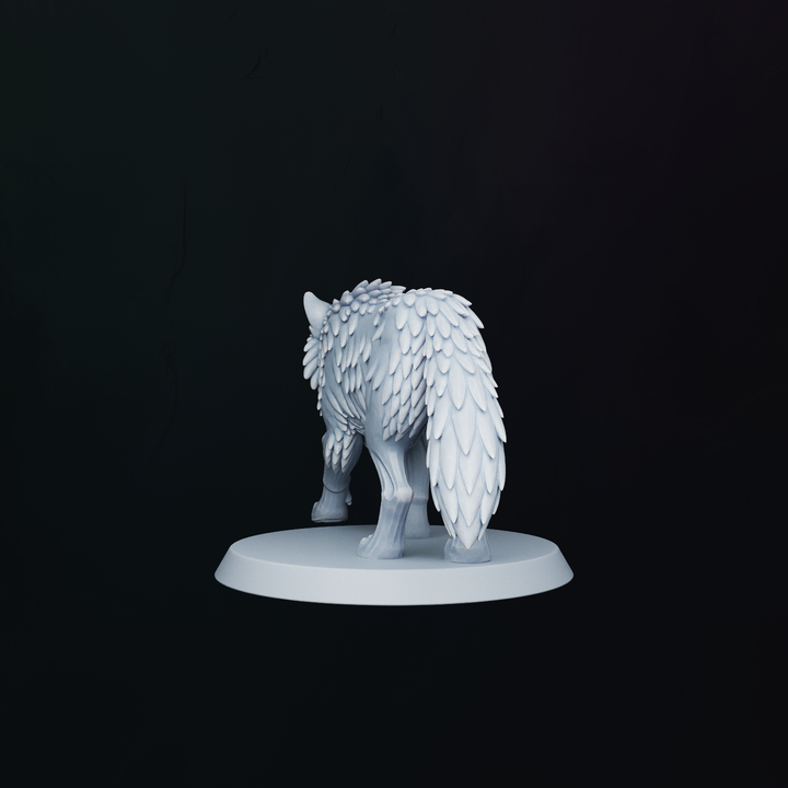 3D Printable Wolf by Voidforge