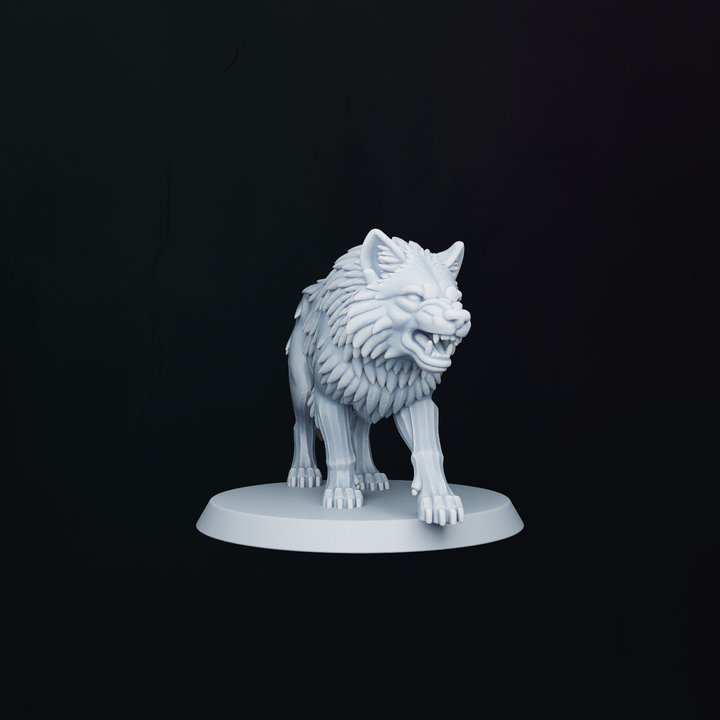 3D Printable Wolf by Voidforge