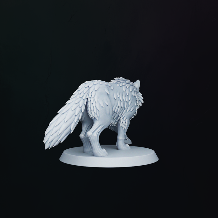 3D Printable Wolf by Voidforge
