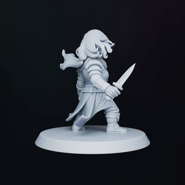 3D Printable Halfling Rogue by Voidforge