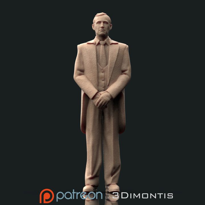 3D Printable Butler by Dmitry Tishchenkov