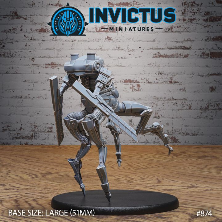 3D Printable Greensteel Robot Set / Space Construct / Galactic Machine ...