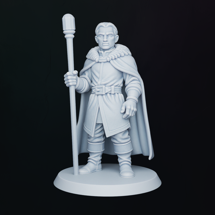 3D Printable Ruffian Boss Leader by Voidforge