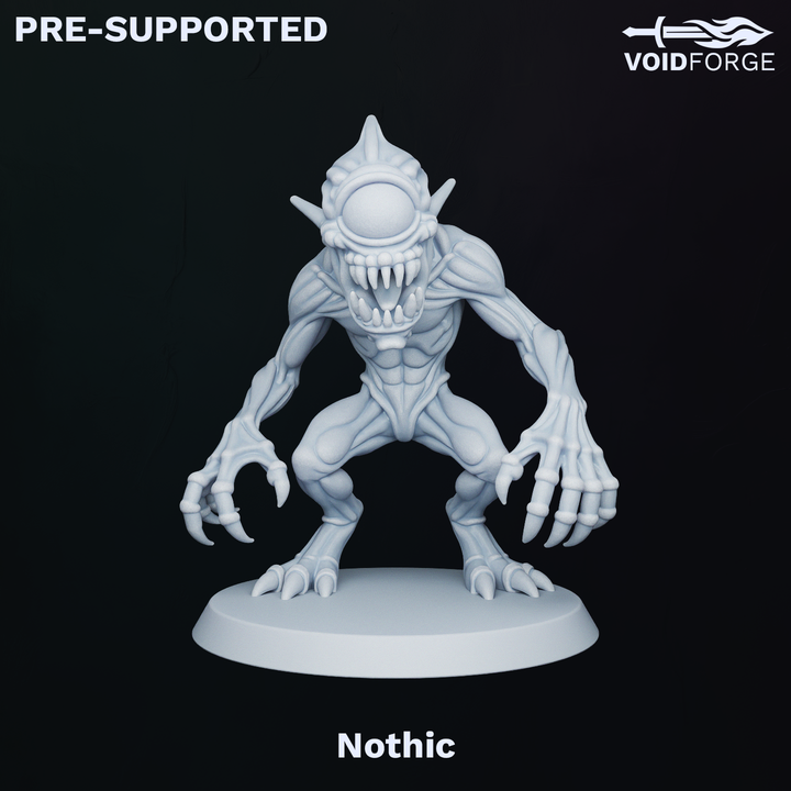 3D Printable Nothic by Voidforge