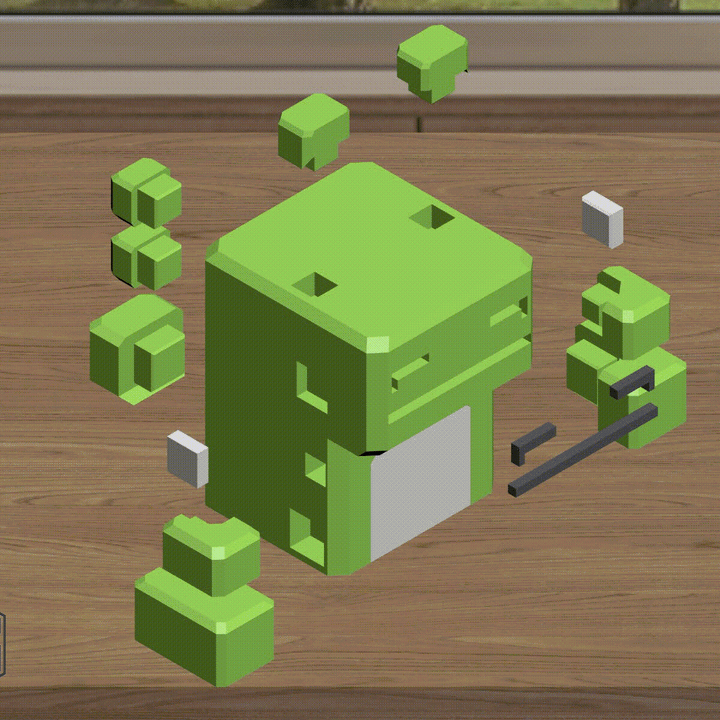 3D Printable Substitute Doll Pokemon Multipart by CGCG3d